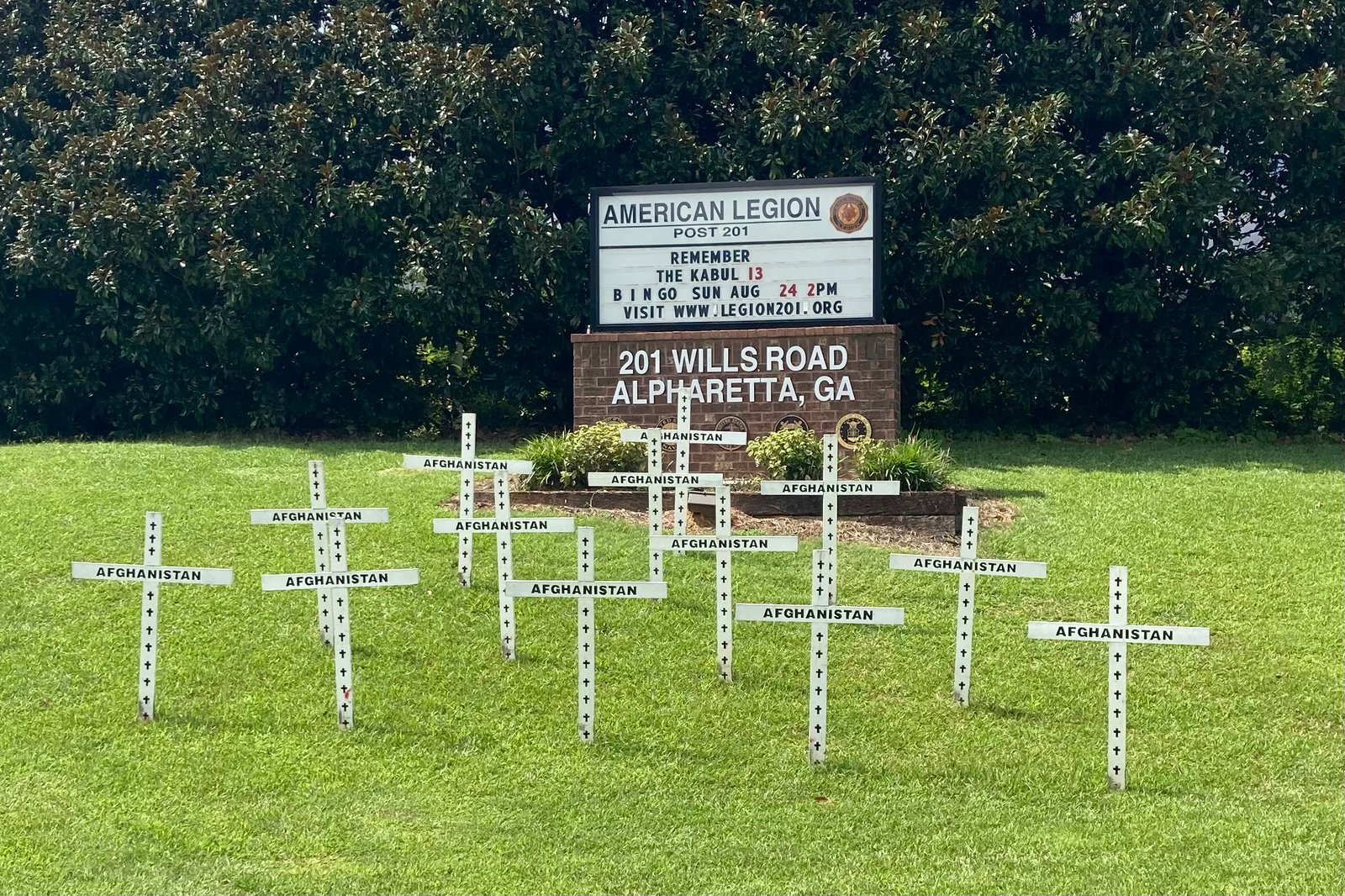 2025 Kabul 13 Remembered - American Legion Post 201, Alpharetta GA